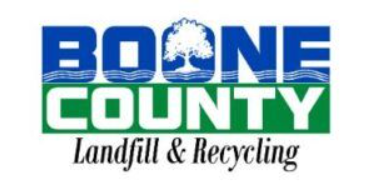 John Roosa, Administrator, Boone County Landfill and Boone County Recycling. Roosa visits about ...