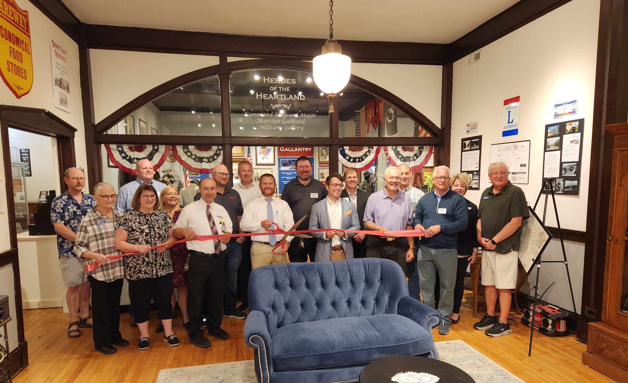 Historical Center Ribbon Cutting – KWBG Radio | Boone, Iowa