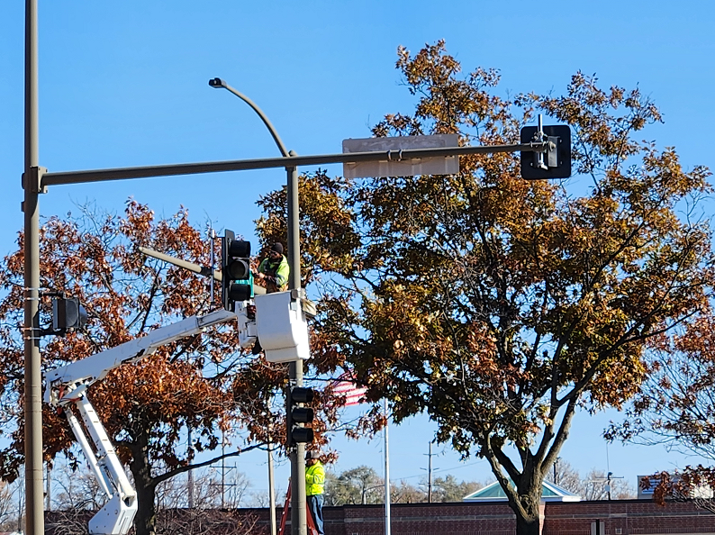 Traffic Light Change Over Completed | KWBG Radio | Boone, Iowa